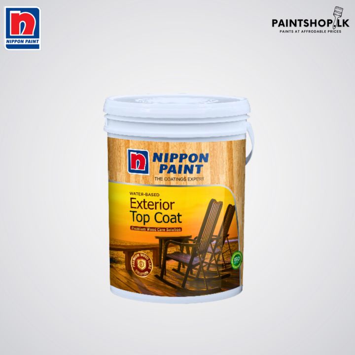 Nippolac water based Exterior Top coat 60% Gloss 500ml | Daraz.lk