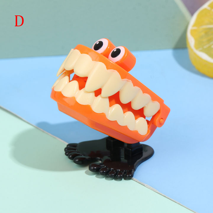 Funny Cartoon Teeth Denture Foot Clockwork Educational Developmental ...
