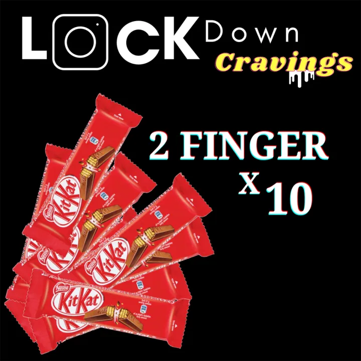 Lock down cravings Kitkat two finger 10 packs | Daraz.lk