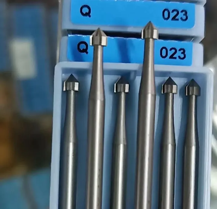 6PCS/SET Jewelry Setting Tools Round Steel Bur for Diamond inlaying ...