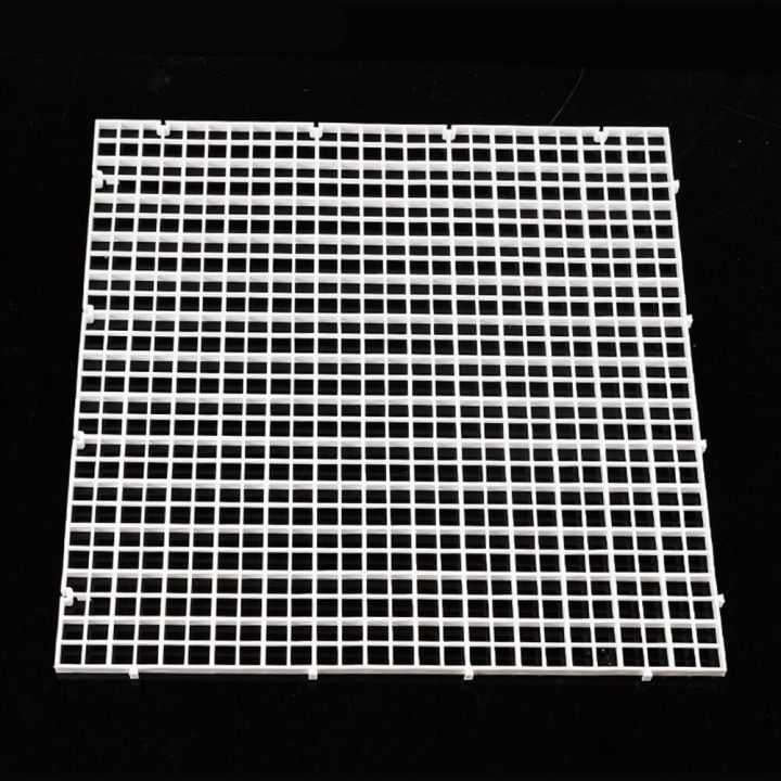 Aquarium Fish Tank Divider Plastic Egg Crate Aquarium Filter Bottom ...