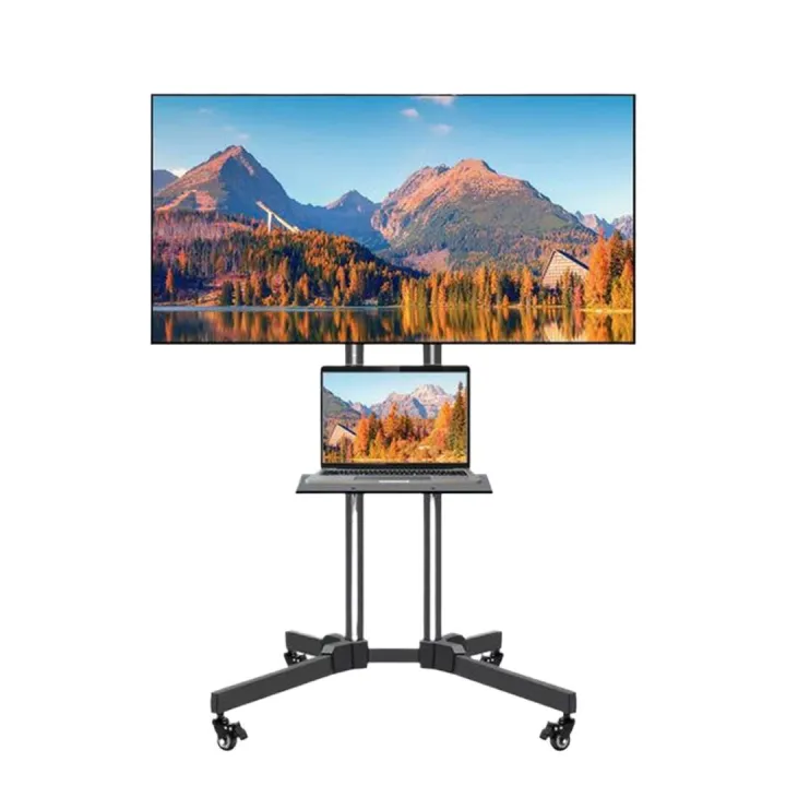 Trolley Movable TV Stand – Mobile LCD/LED Bracket for 32″–55″ TVs ...