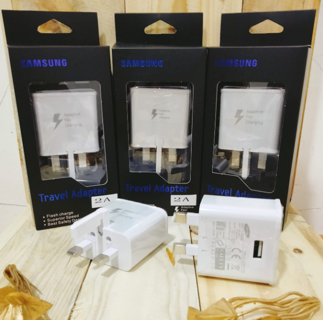 SAMSUNG 3PIN ADAPTER 2A | Daraz.lk