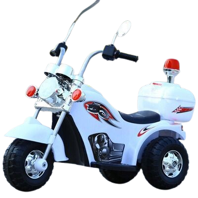 Cool Children's Electric Motorcycle Large Stroller Ride on Car Toys for ...