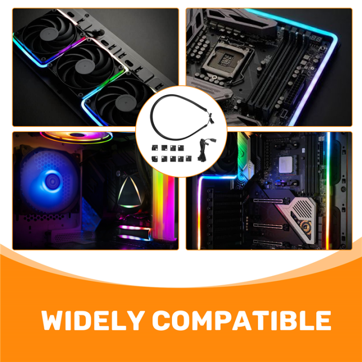 M5 Light Strip ARGB Neon Computer Case Decoration Led Strip 5V 3PIN ...