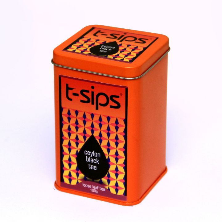 t-sips Pure Ceylon Black Tea 100g Loose Leaf | Daraz.lk