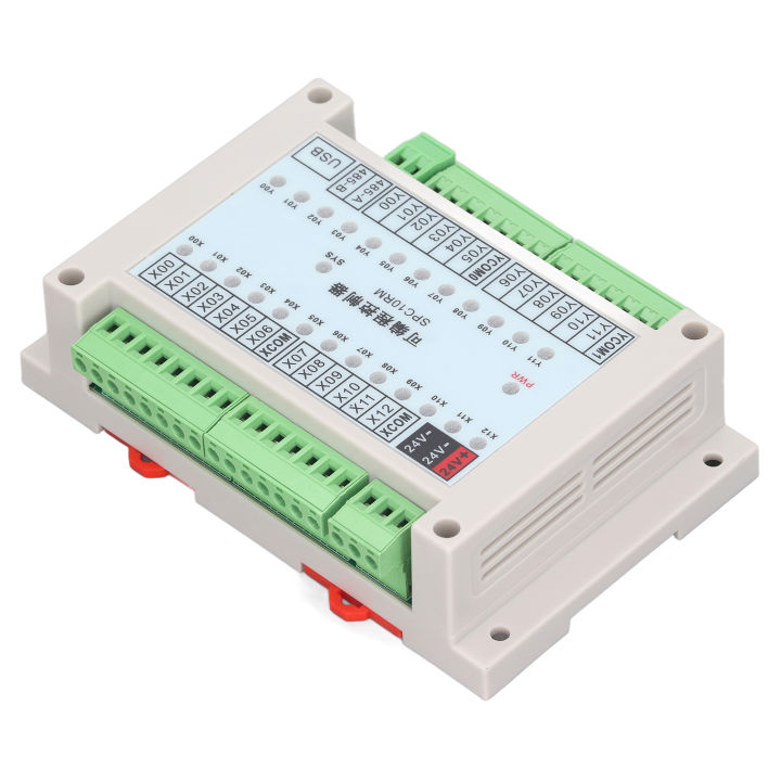 PLC Control Programmable Controller 13 Input 12 Output Sequence Timing Time Relay Logic ...