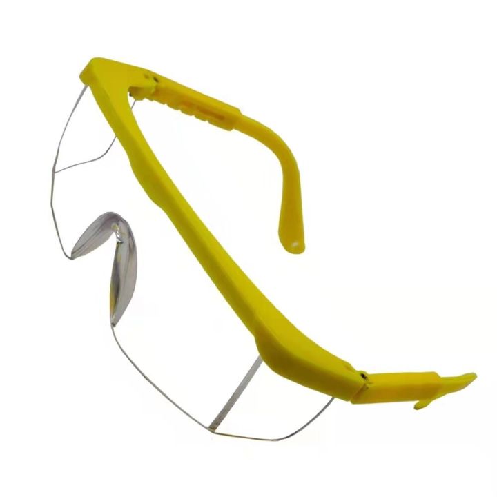 Yellow Frame Safety Googles Eyes Protection | Daraz.lk