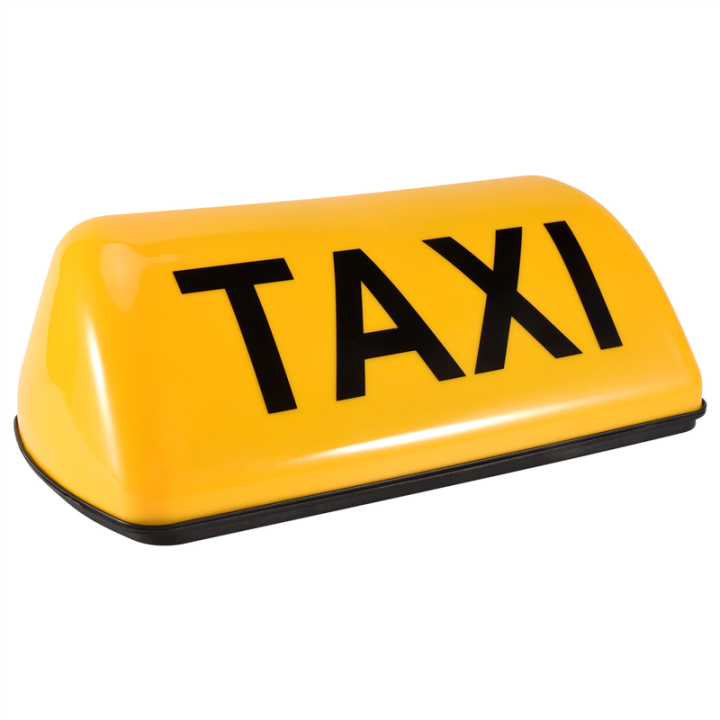 12V Waterproof Top Sign Magnetic Meter Cab Lamp Light LED TAXI Signal ...
