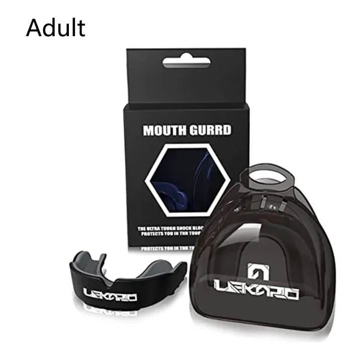 Lekaro Eva Adult Sports Mouth Guard Child Mouth Guard Boxing Braces ...