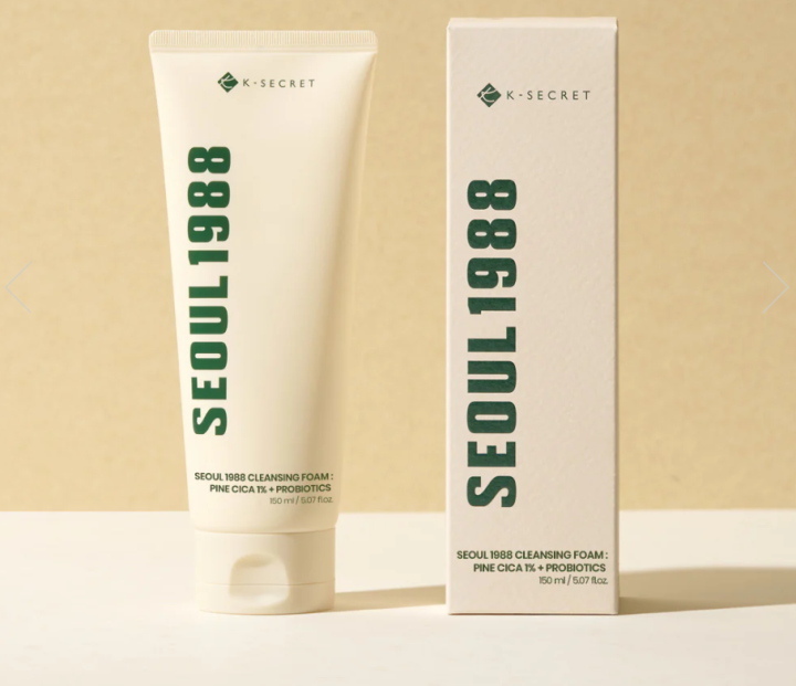 SEOUL 1988 Cleansing Foam : Pine Cica 1% + Probiotics | Daraz.lk