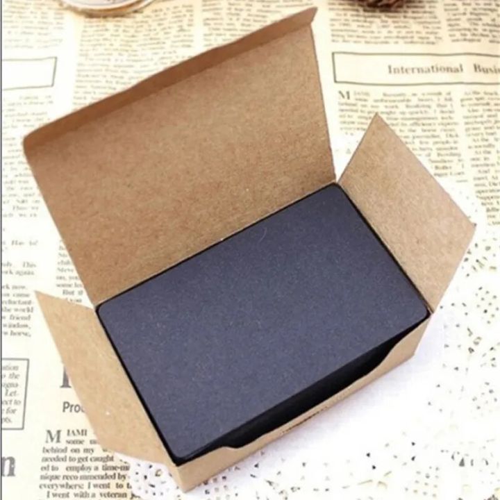 20 s/lot Black White Blue Kraft Paper Memo Pad Note Pads Candy Color ...