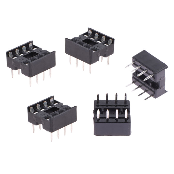 20pcs DIP-8PIC Round Hole 8 Pins 2.54MM DIP DIP8 IC Sockets Adaptor ...