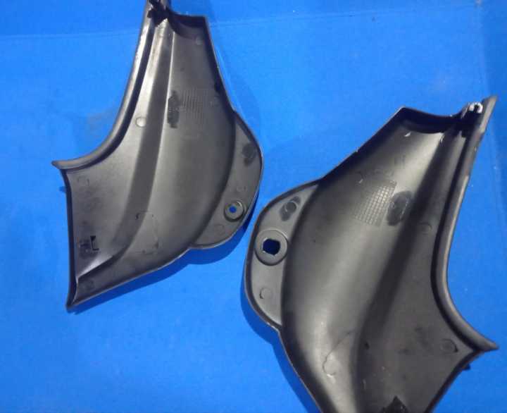 CT100 Side cup blue & black colo (CT 100 bike side panel) (CT100 BIKE ...