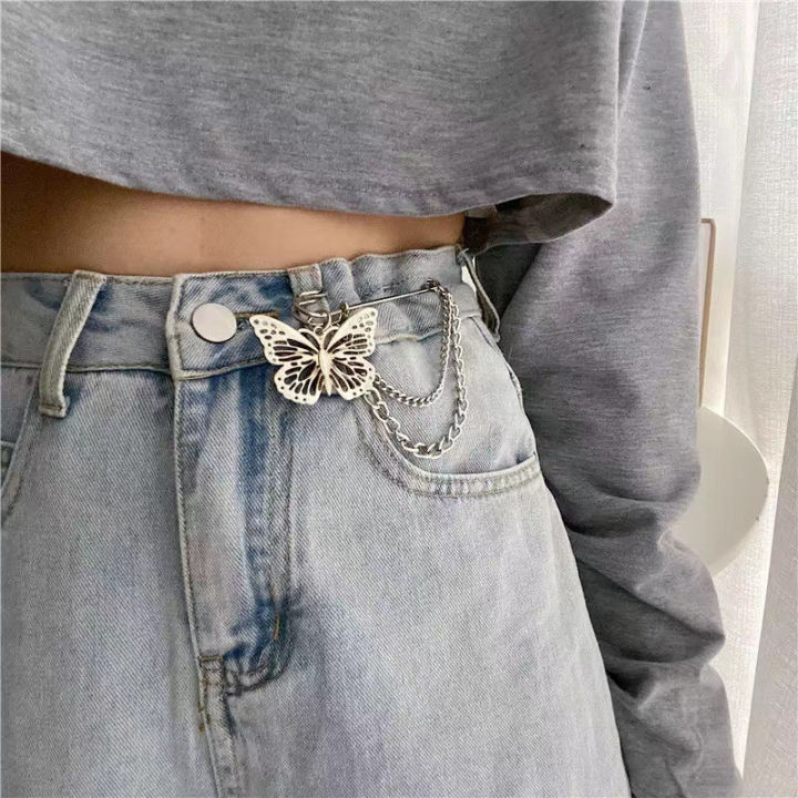 Butterfly Waist Cinching Chain Waist Belt Women's Decoration Hundred ...