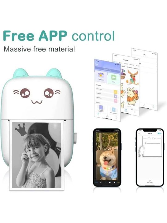 Small Portable Wireless Thermal Photo Printer | Daraz.lk