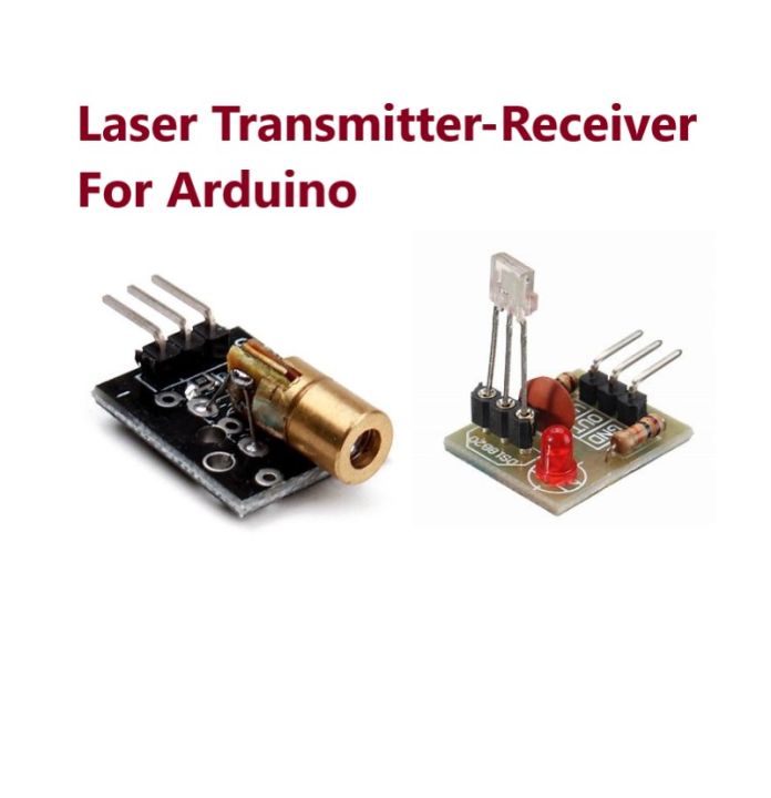 Laser Transmitter And Receiver Modules For Arduino Esp Raspberry Pi Projects Darazlk