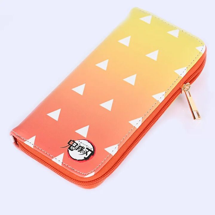 【wenfangdianpu】Kimetsu Yaiba Demon Slayer Cosplay Long PU Leather Money ...
