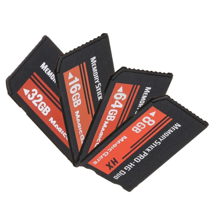 8/16/32/64GB Memory Stick MS Pro for Duo Flash Card For PSP2000 3000 ...