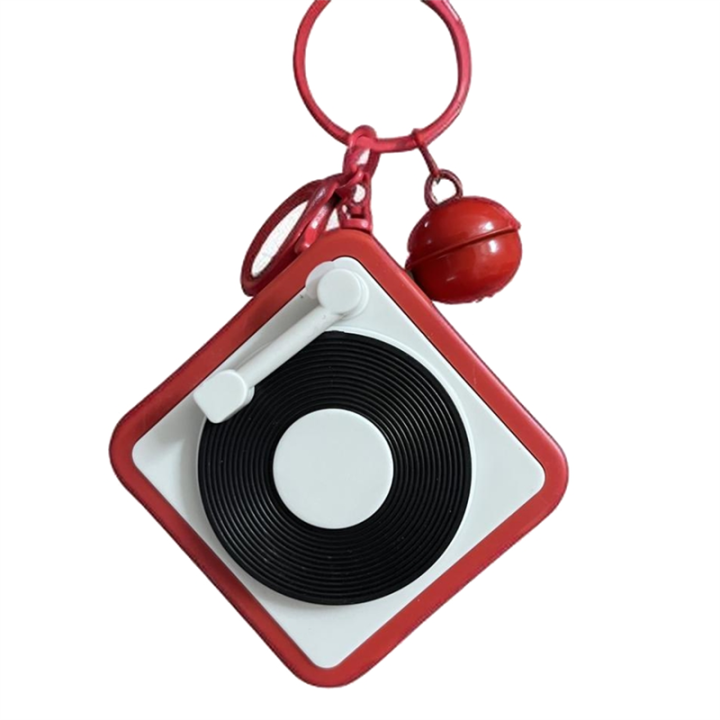 Mini Retro Tape Recorder Keychain Portable Keychain Retro Tape Recorder ...