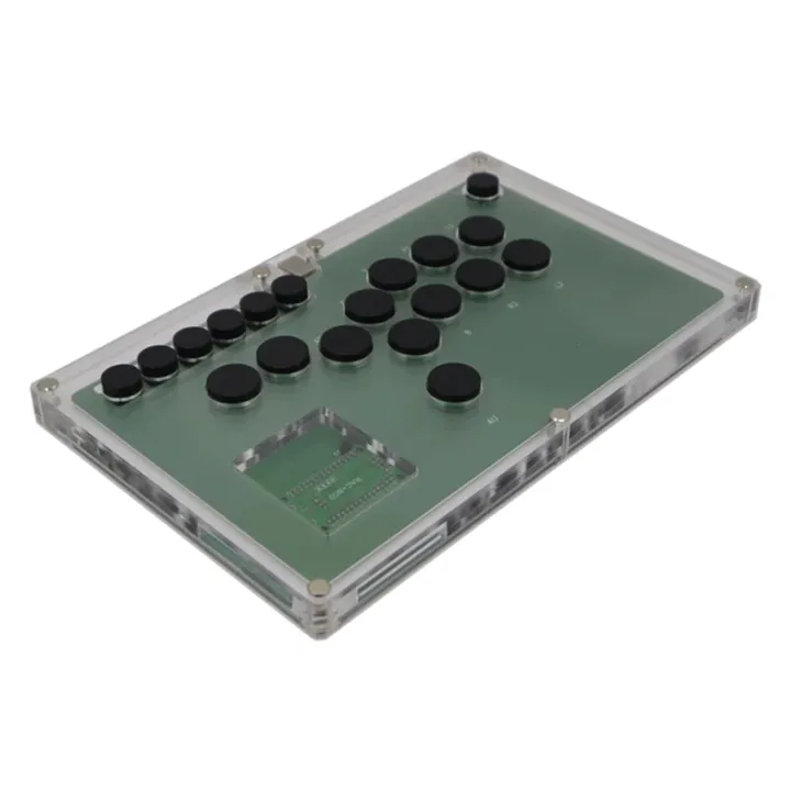 DIY Ultra-Thin All Buttons Arcade Joystick Fight Stick Game //PC/ USB ...