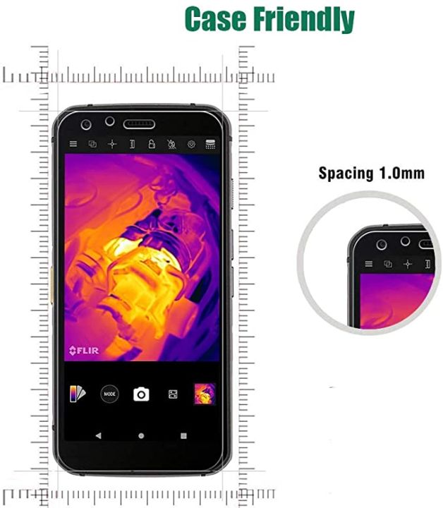 For Cat S62 Glass Phone Front Screen Protector Film 9H Tempered Glass ...