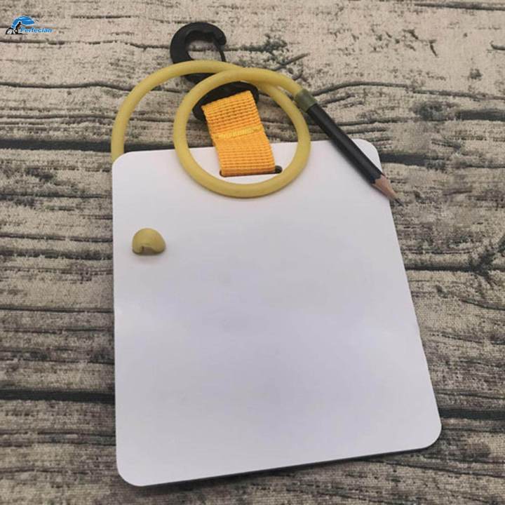 Underwater Writing Slate with Pencil Underwater Communication Tool ...