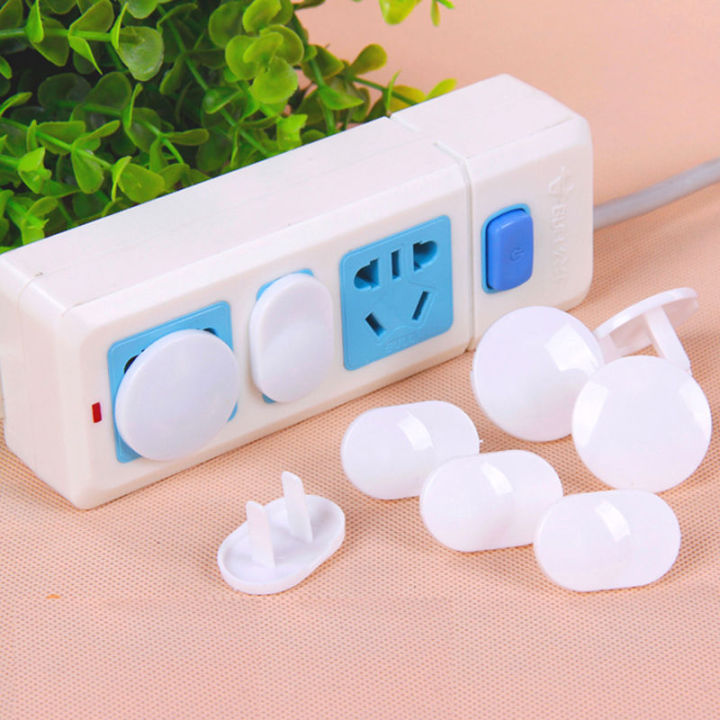20Pcs 2 Hole Power Socket Electrical Outlet Plug Baby Kids Child Safety ...