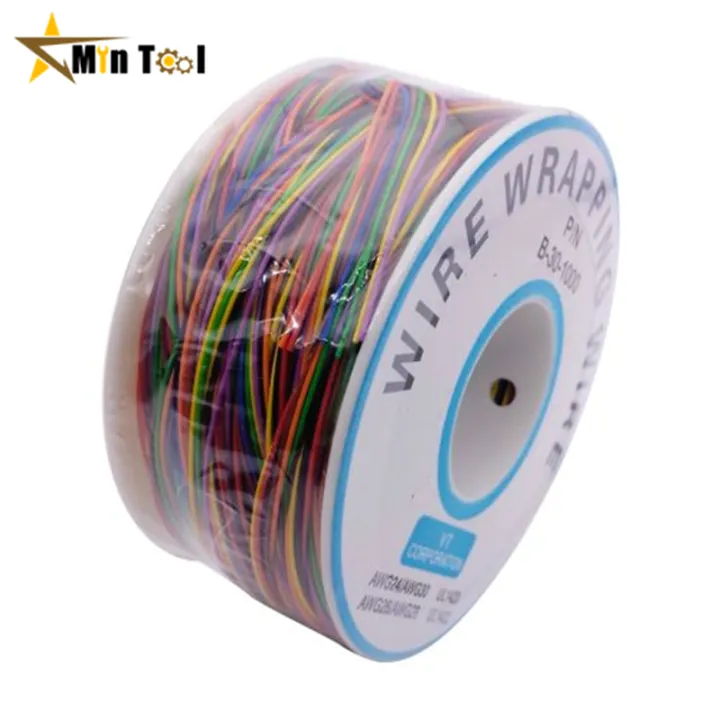 280m 30awg Wrapping Wire Tin Copper Cable Breadboard Insulation ...