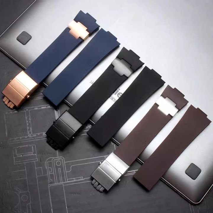 Silicone Watch Strap for Athens Observation Navigation 1183 Men's Women ...