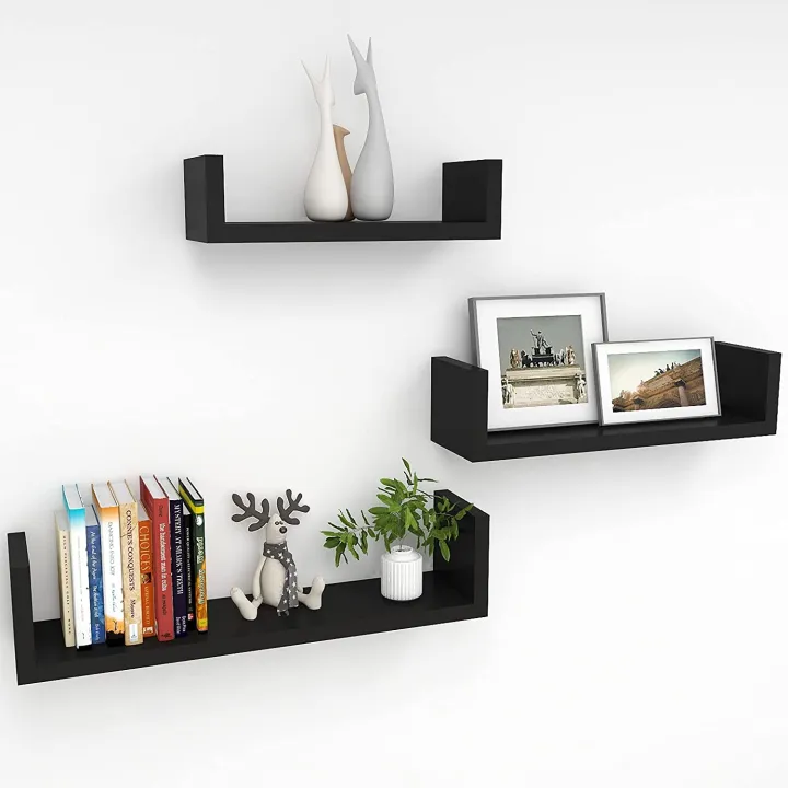 Smart wall shelf , floating wall shelf and book rack, wooden wall shelf ...