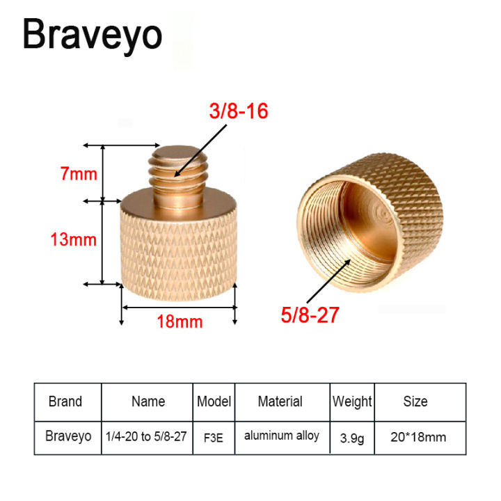 Microphone Bracket Conversion Screw 1/4 3/8 To 5/8-27 Fine Thread ...