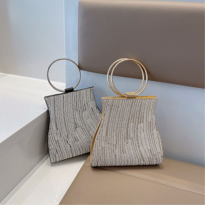 Pu Evening Bag Elegant Clutch Handbag for Party Banquet Bridal Prom ...