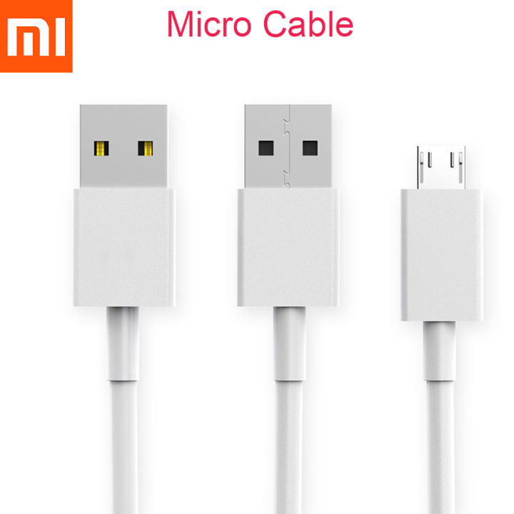 Original Xiaomi 2A Micro USB Cable Fast Charging Data Sync For Xiaomi ...