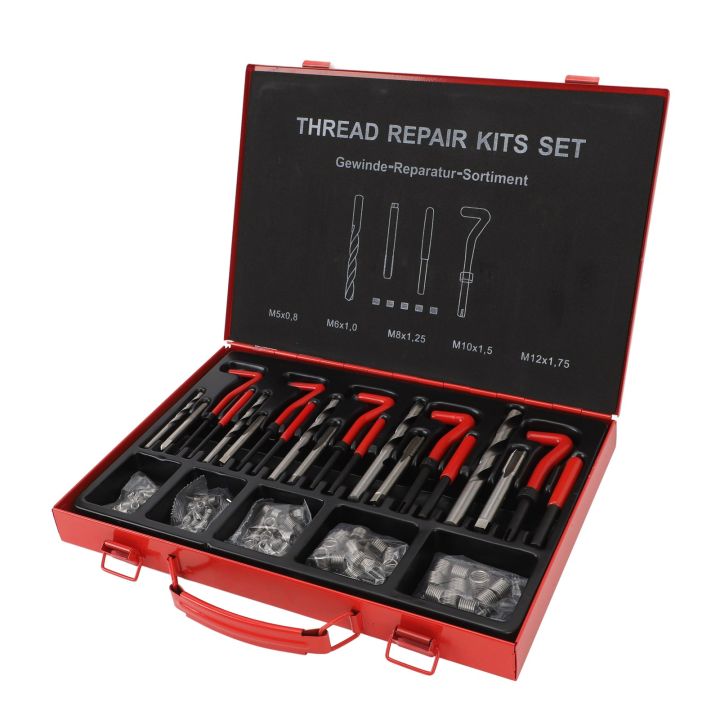 Metric Thread Repair Kit Portable Drill Repair Kit M5 M6 M8 M10 M12 for ...