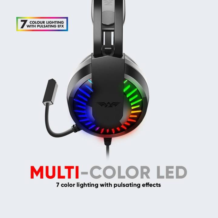 Armaggeddon Nuke 5 7.1 Surround Sound Wired Gaming Headset | Daraz.lk