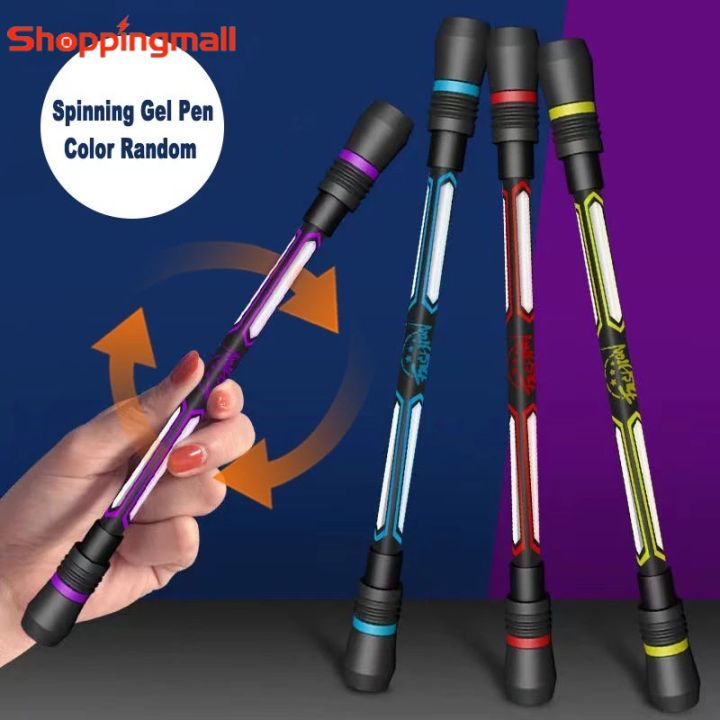 Creative Spinning Pen Spinner Toy Adult Kids Stress Relieve Rotating ...