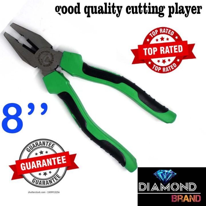 8 Inch Flat Plier Professional Tool For Electrical & Home Use Cutting ...