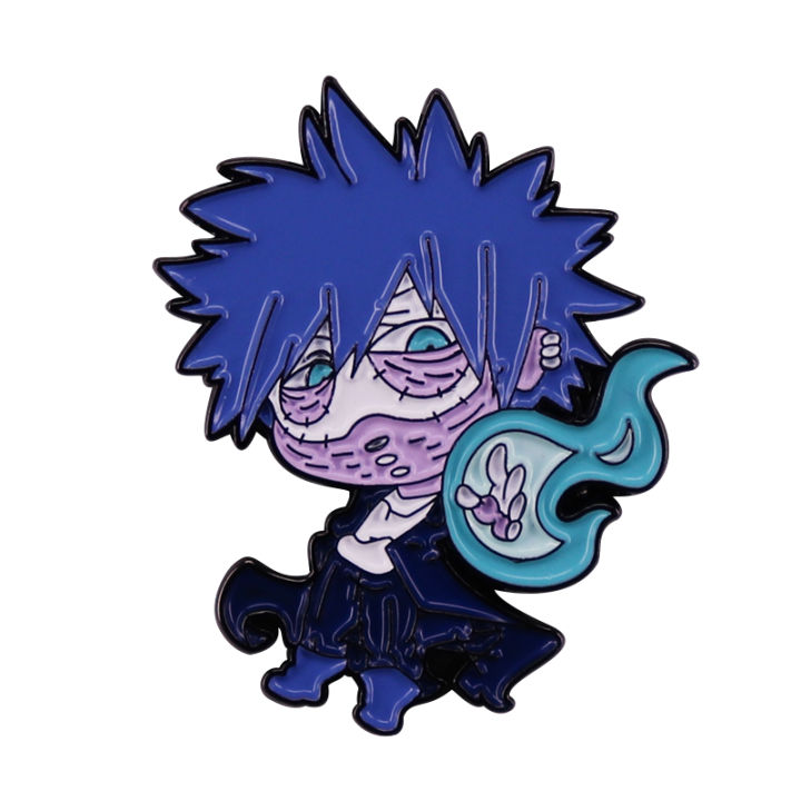 Boku No Heroes My Hero Academia Villain Blueflame Dabi Brooch BNHA ...