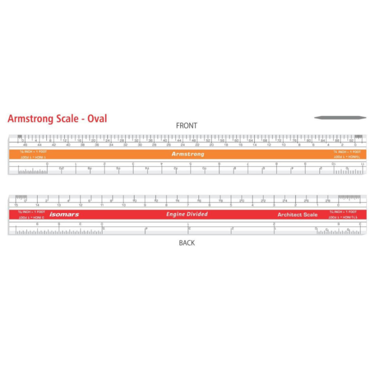 Isomars Armstrong Scale 12" | Daraz.lk