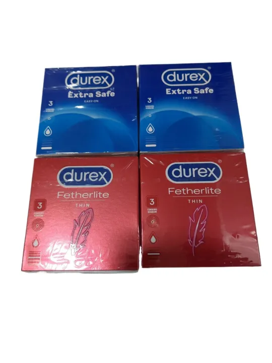 12 Durex Condoms in one pack 4 packs of durex condoms | Daraz.lk