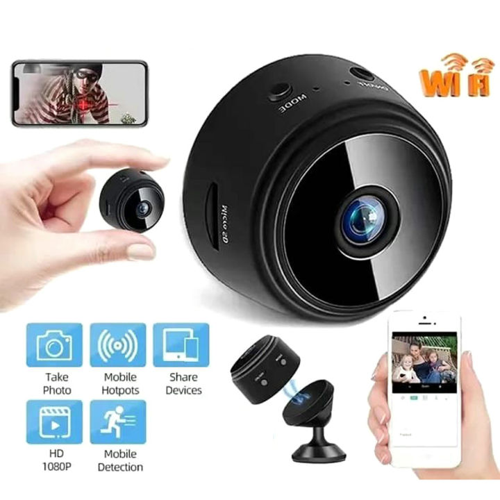 A9 Mini WiFi Camera HD Night Version Micro Voice Recorder Wireless Mini ...