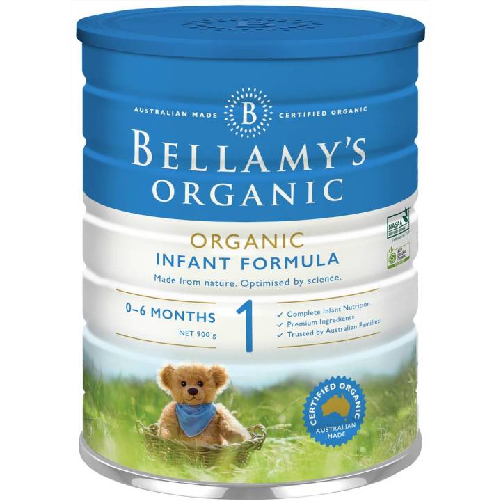 Bellamy's Organic Infant Baby Formula Stage 1 From Birth To 6 Months ...