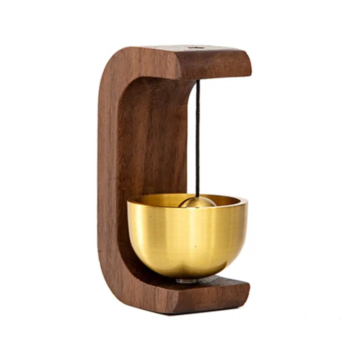 2024 Wooden Doorbell Bell Wind Chimes Wireless Doorbell for Home ...
