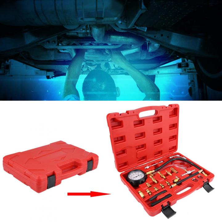 TU-114 Petrol Diesel Fuel Pressure Gauge Tester Fuel Injection Pump ...