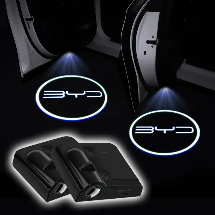 LED Car door projector high-definition welcome lights For BYD Atto 3 ...