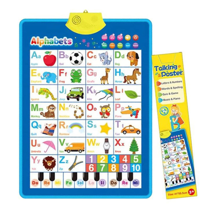 Talking Poster Play Mat Alphabet Educational Toys For Kids | Daraz.lk