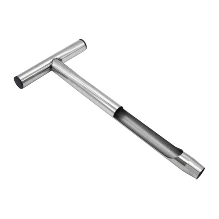 Soil Sampler Tubular Smooth Surface T-Style Handle Soil Test Probe ...