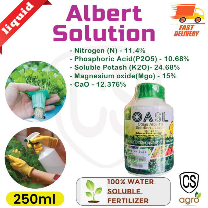 Albert Solution Hydroponic Greenhouse Nurseries Fertilizer Flower ...