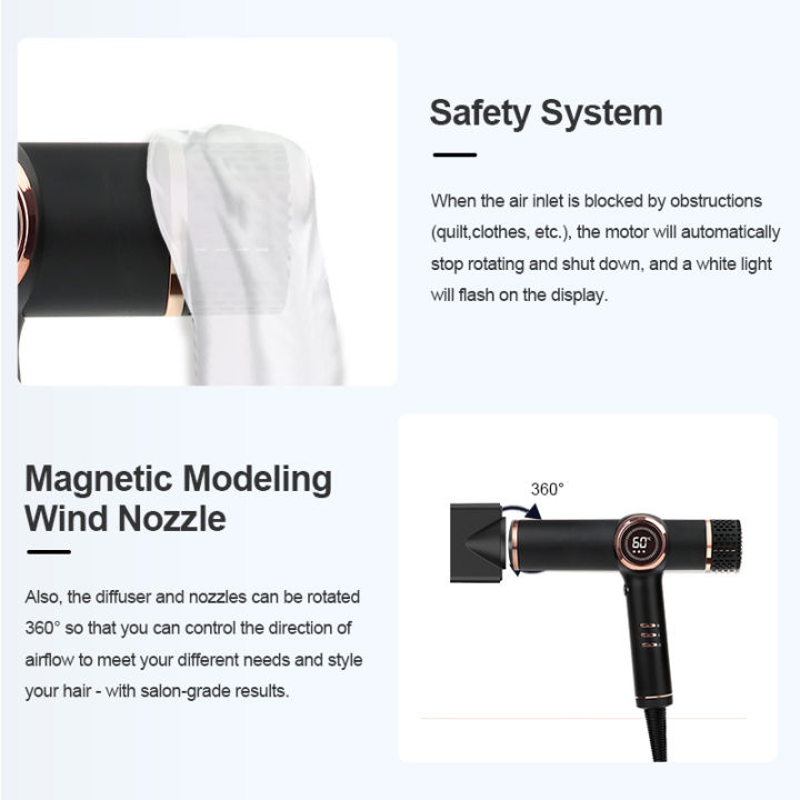 OEM Custom Professional Salon Quiet High Speed BLDC Brushless Motor ...